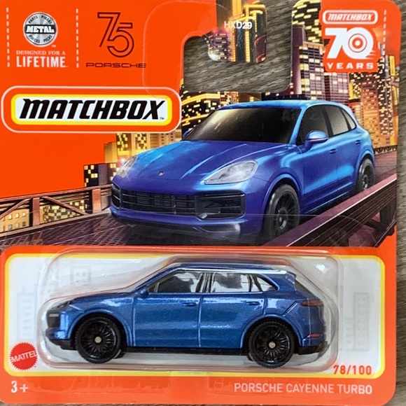 Toys | Matchbox Car Porsche Cayenne Turbo 7810 Mattel Mbx Mb New 2023 ...